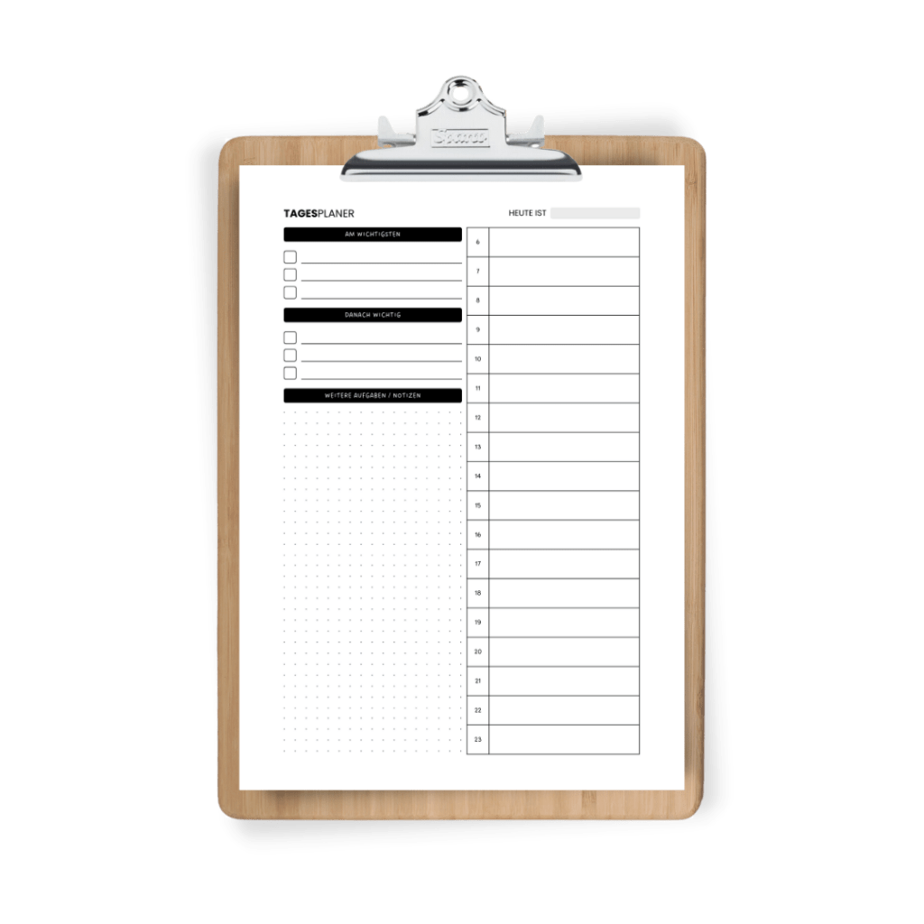 Projektplaner Bundle A4 | 3 Varianten als PDF | Ivy-Lee-Methode ...