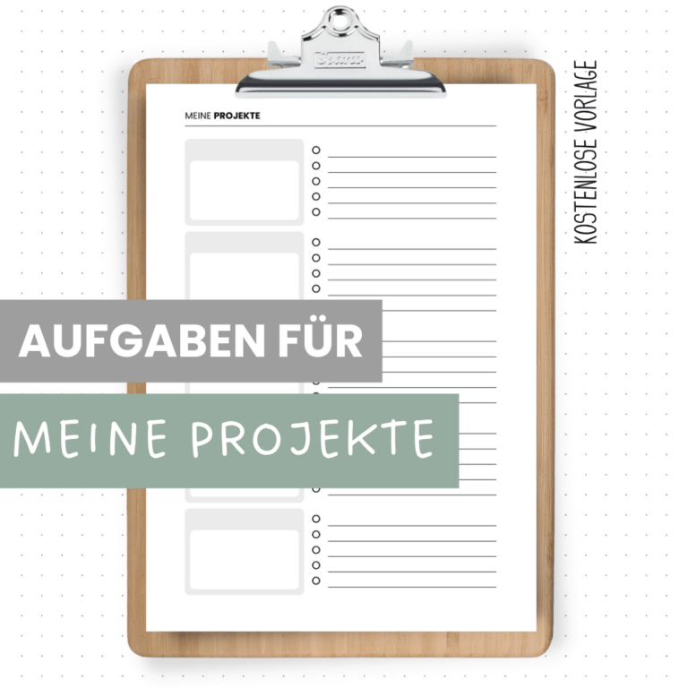 Projektplaner Bundle A4 | 3 Varianten als PDF | Ivy-Lee-Methode ...